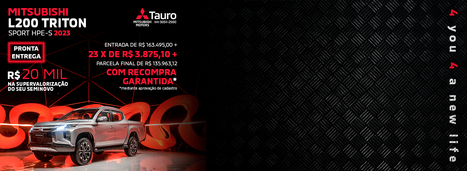 Mitsubishi é na Tauro Motors