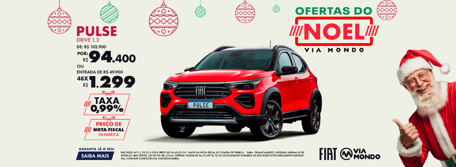 Via Mondo a sua concessionária Fiat!