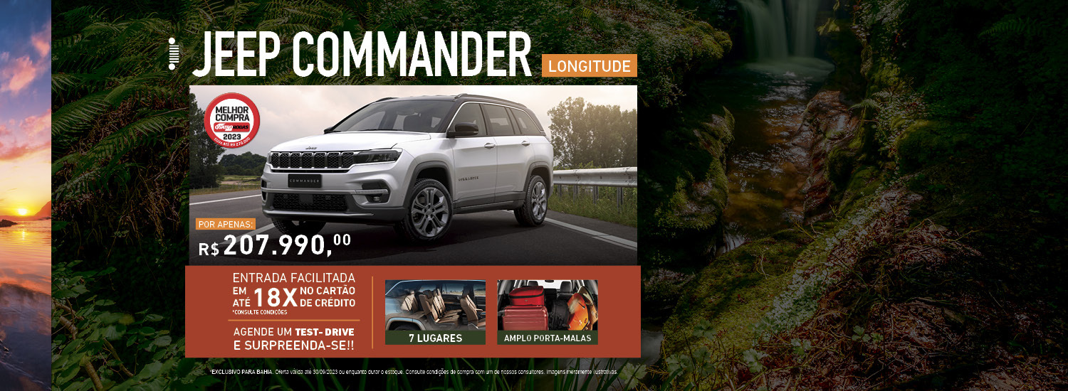 Chrysler Jeep Dodge Ram é na Viasul Jeep - BA