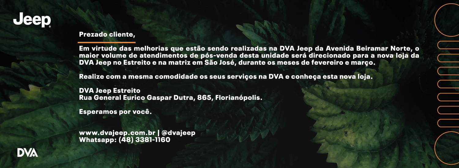 DVA Jeep - Sua Concessionária Jeep