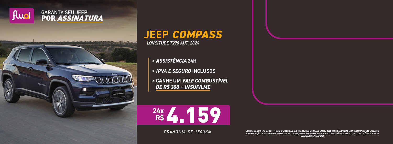 Jeep é na Viasul Jeep - BA