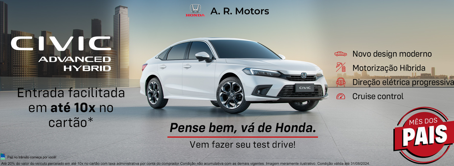 Seu Honda está na A.R. Motors