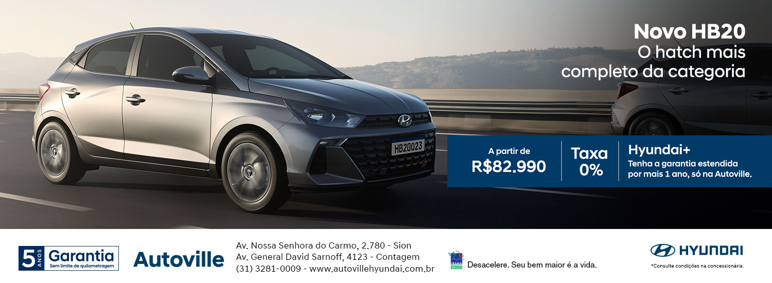 Hyundai é na HMB Autoville