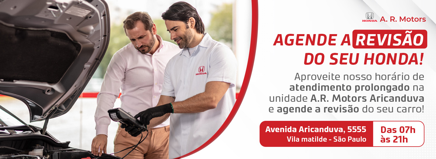 Seu Honda está na A.R. Motors