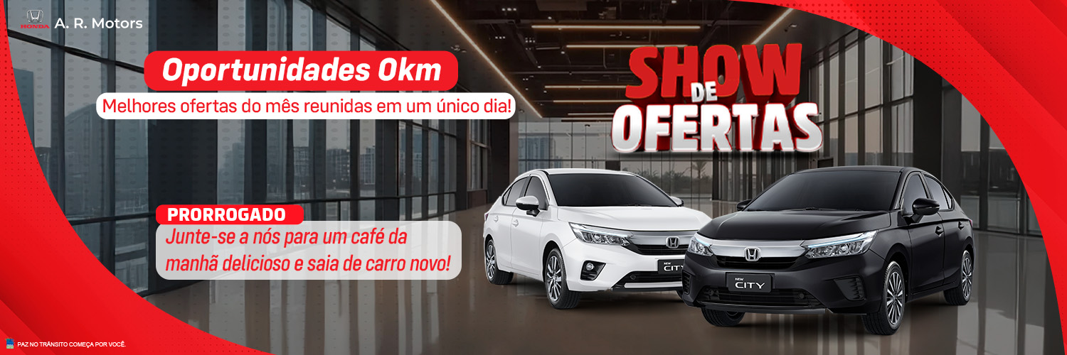 Seu Honda está na A.R. Motors