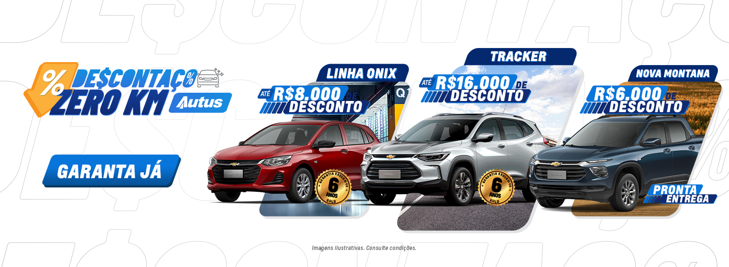 Chevrolet é na Autus Av. Afonso Pena, Av. João Naves de Ávila, Araguari ...