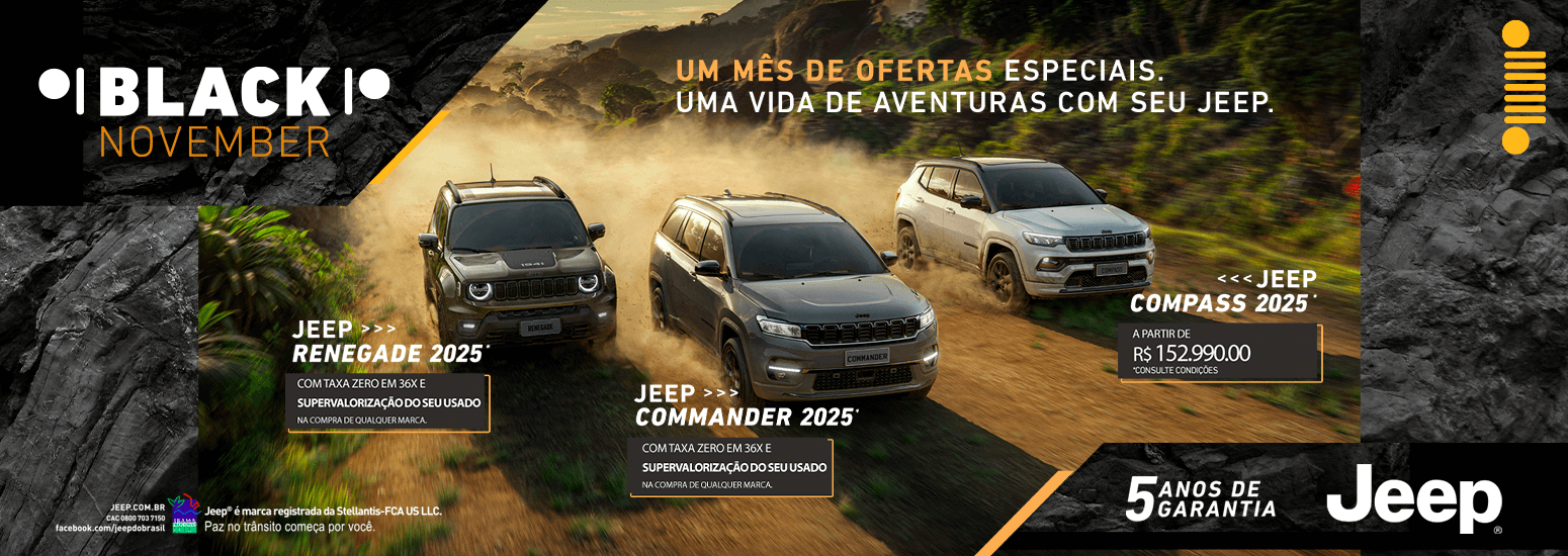 Jeep é na Viasul Jeep - BA