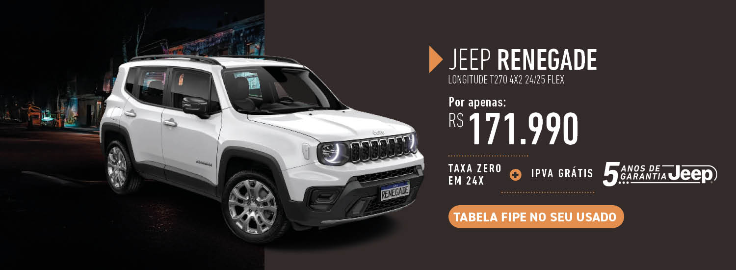 Jeep é na Viasul Jeep - BA