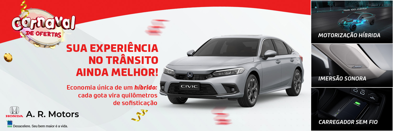Seu Honda está na A.R. Motors