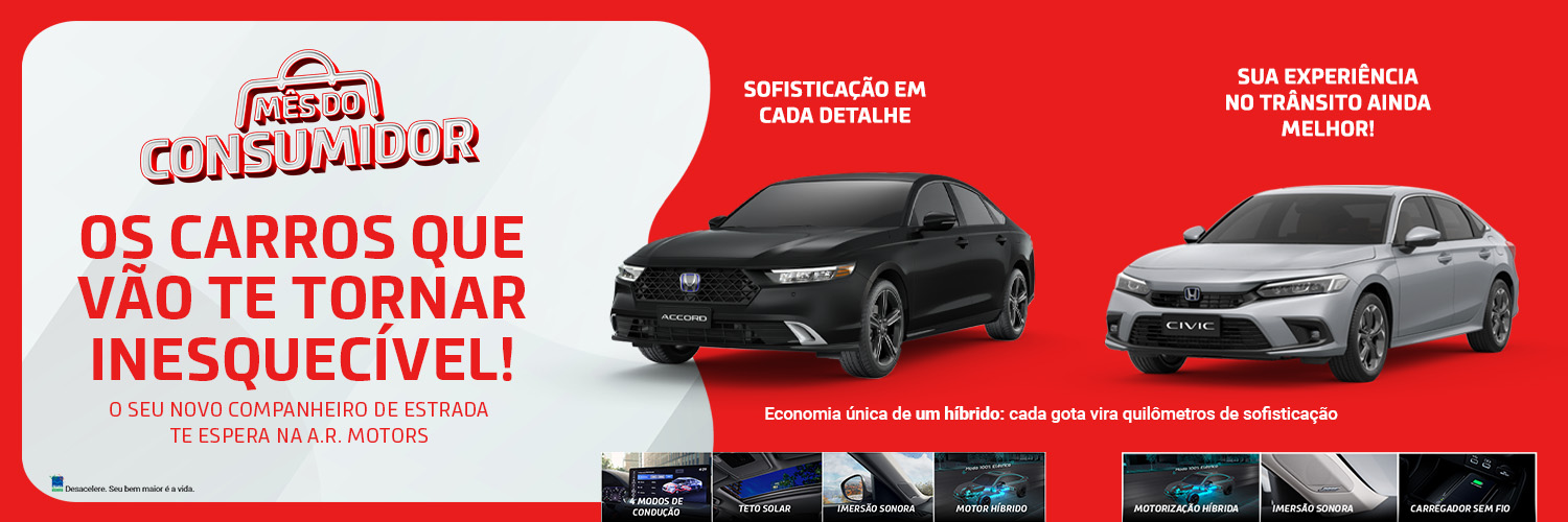 Seu Honda está na A.R. Motors