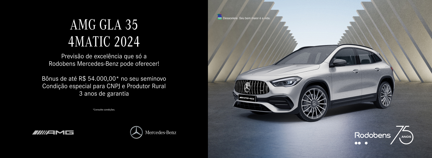 Mercedes-Benz é na Rodobens Mercedes