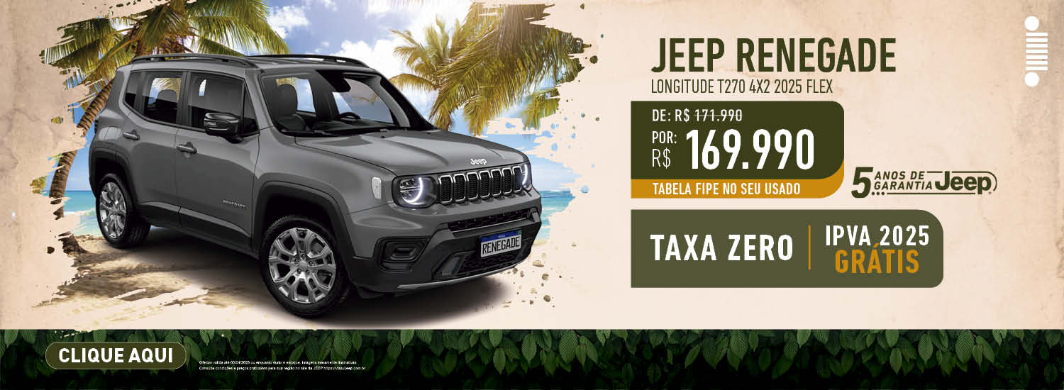 Jeep é na Viasul Jeep - CE