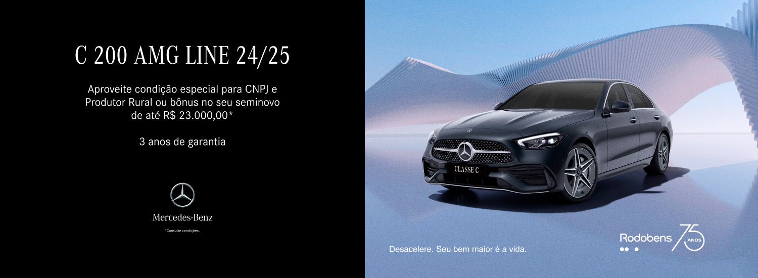 Mercedes-Benz é na Rodobens Mercedes