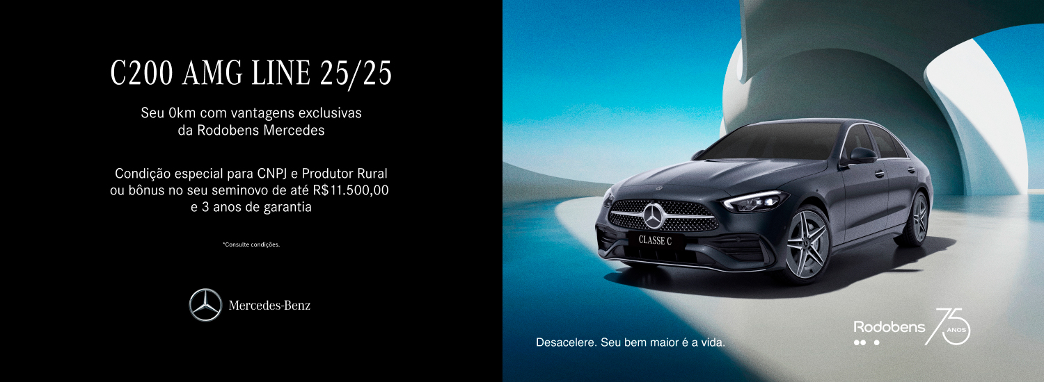 Mercedes-Benz é na Rodobens Mercedes