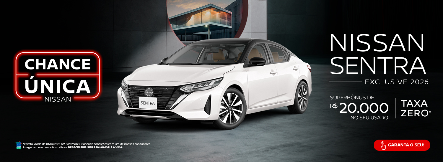 Nissan é na Eurovia Nissan - PE