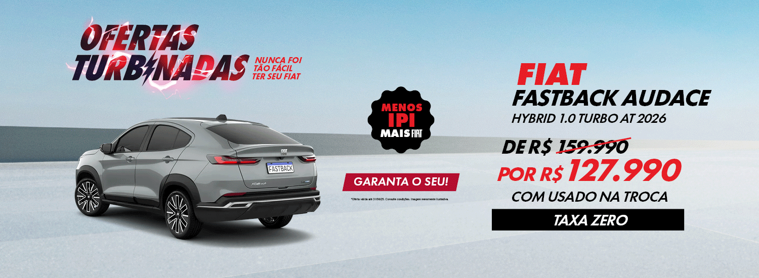 Fiat em Recife - É na Concessionária Viasul Fiat