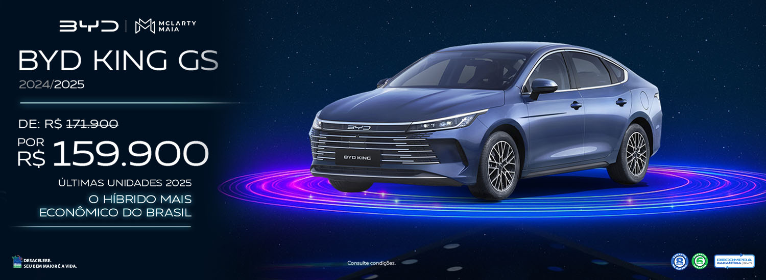 BYD é na McLarty Maia BYD