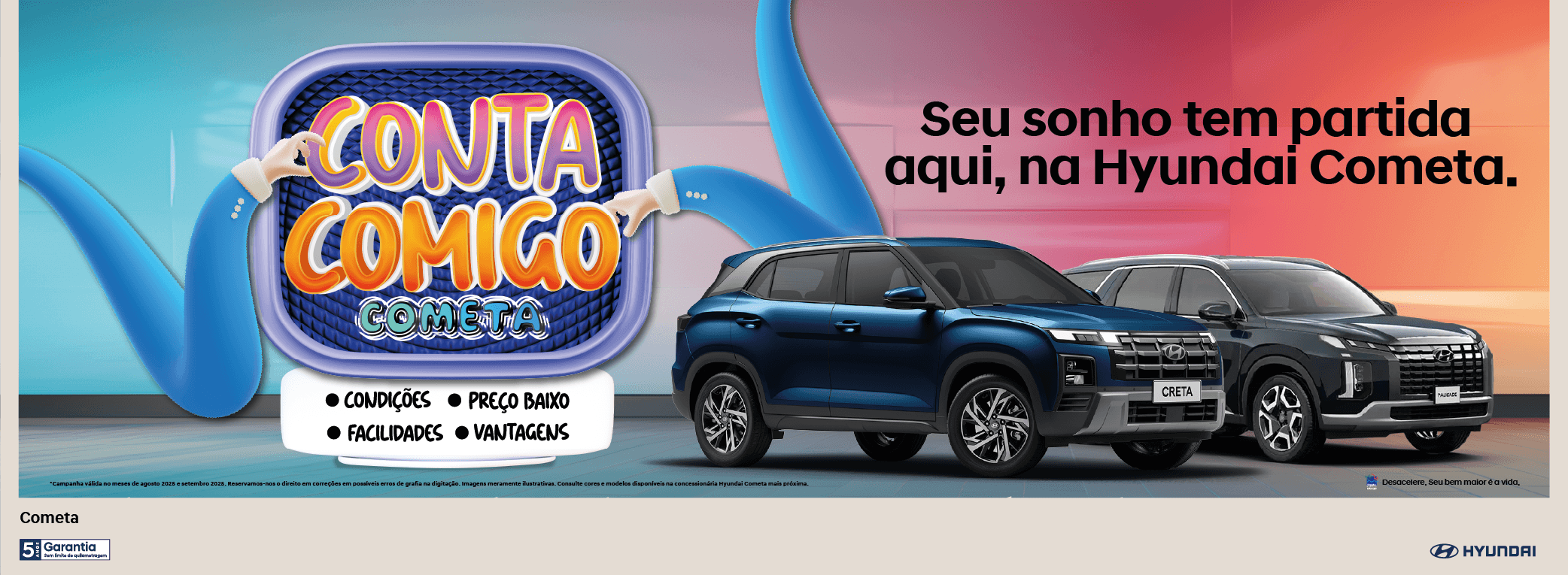 Hyundai é na Hyundai Cometa - Rondonópolis