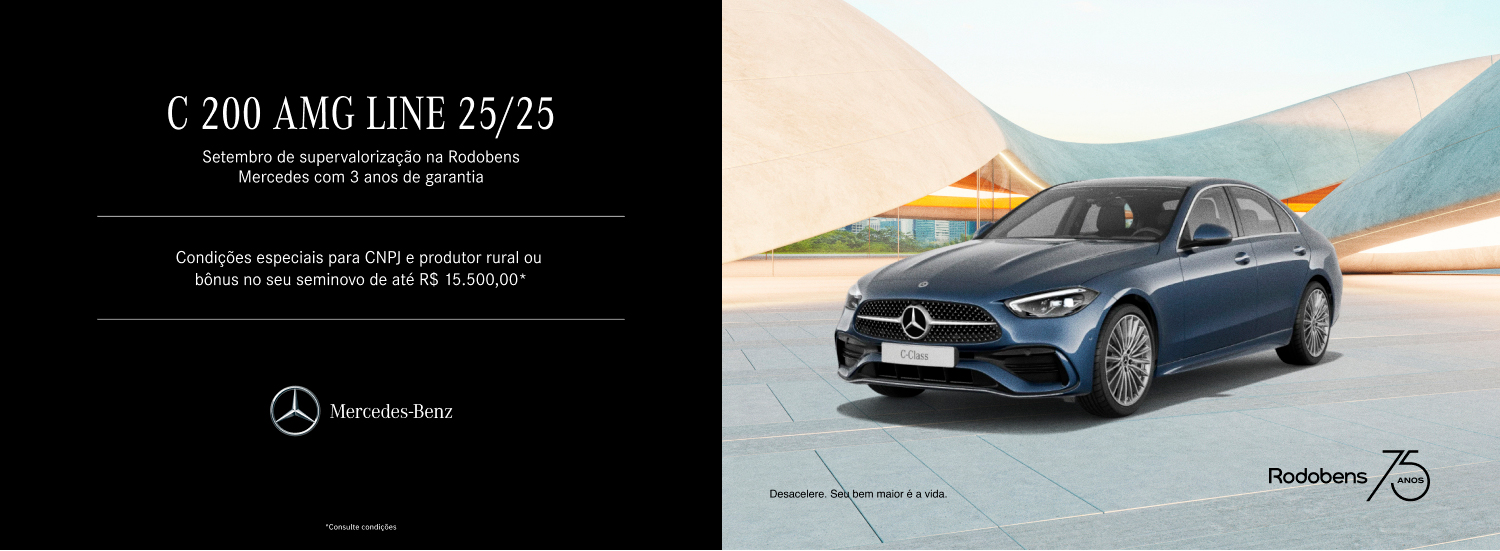 Mercedes-Benz é na Rodobens Mercedes