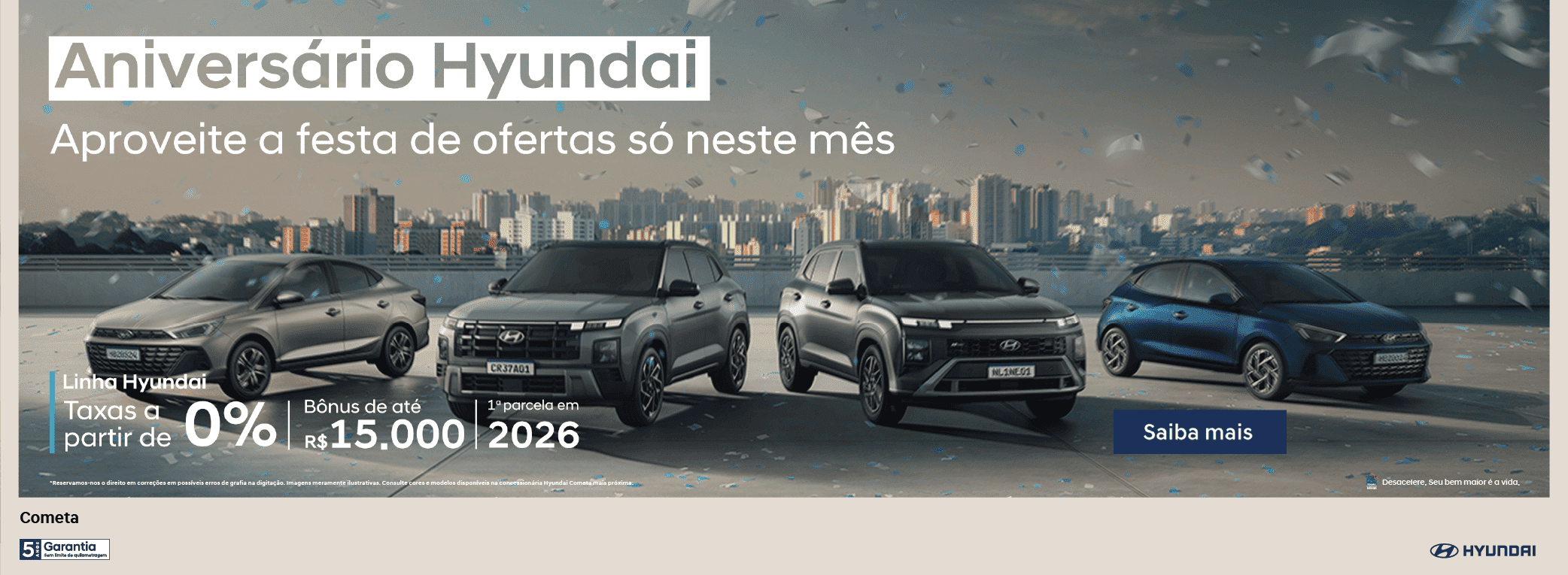 Hyundai é na Hyundai Cometa - Rondonópolis