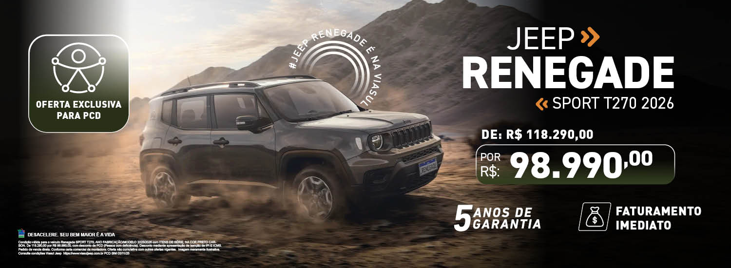 Jeep é na Viasul Jeep - CE
