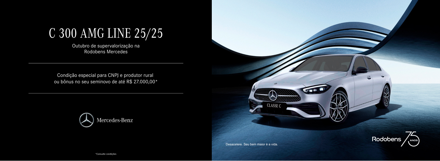 Mercedes-Benz é na Rodobens Mercedes