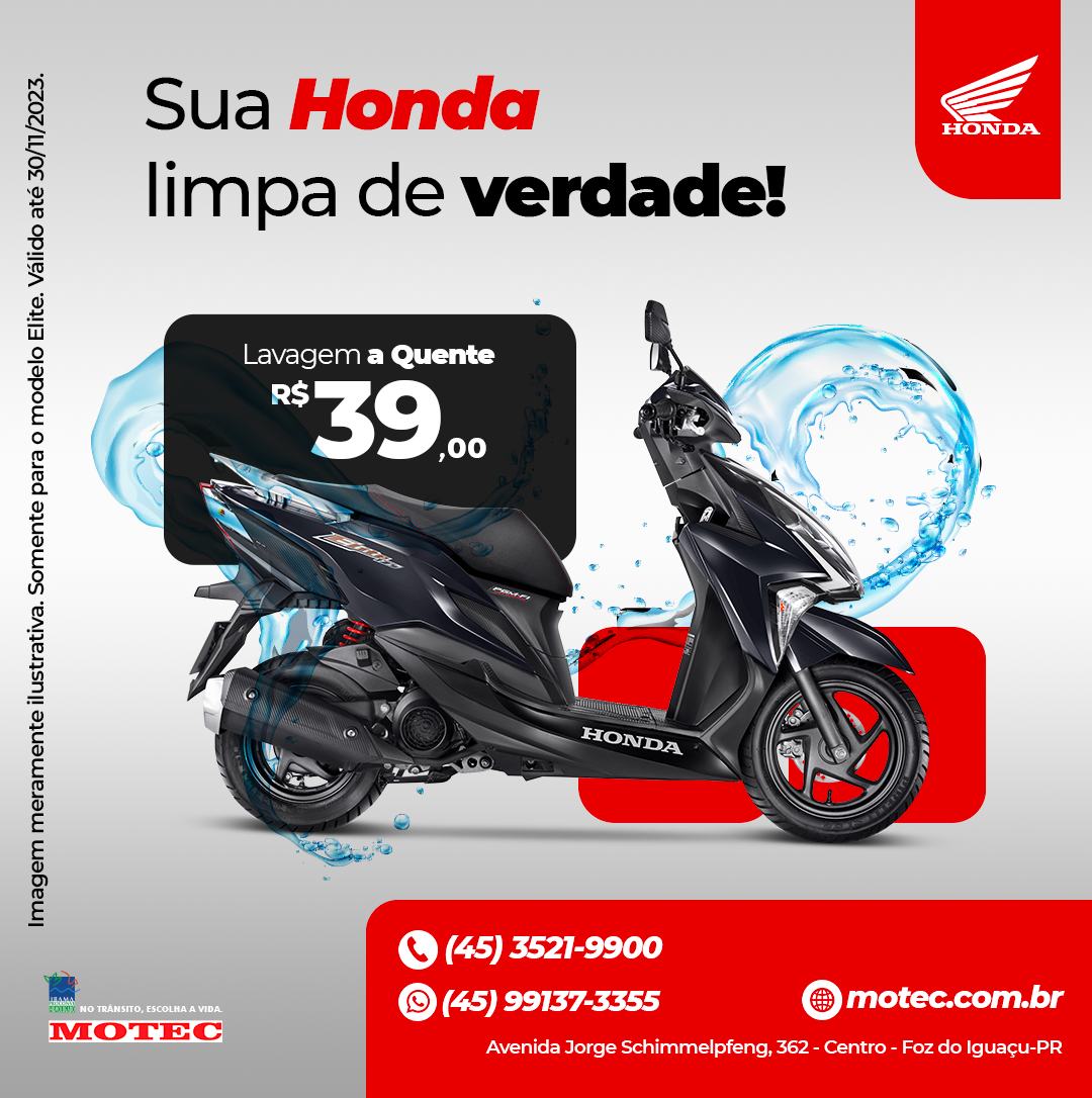 Honda Motos - É na Honda Motec