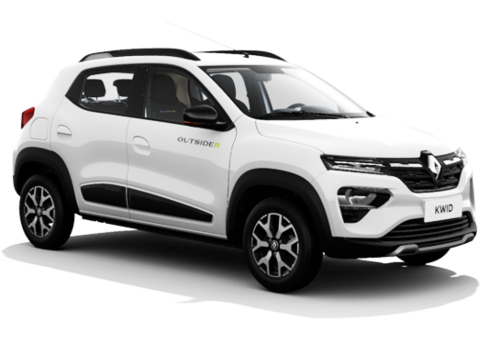 Kwid 2025 Outsider - é na Via Mondo Renault