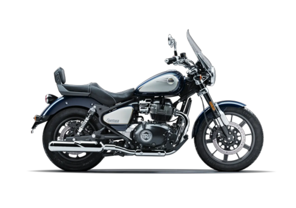 Super Meteor 650 Celestial Blue - é na Royal Enfield ES