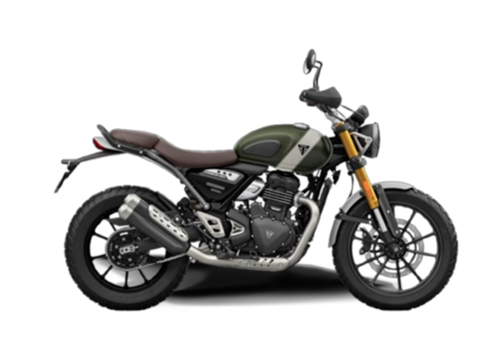 Scrambler 400 X 2025 - é na Triumph Rio