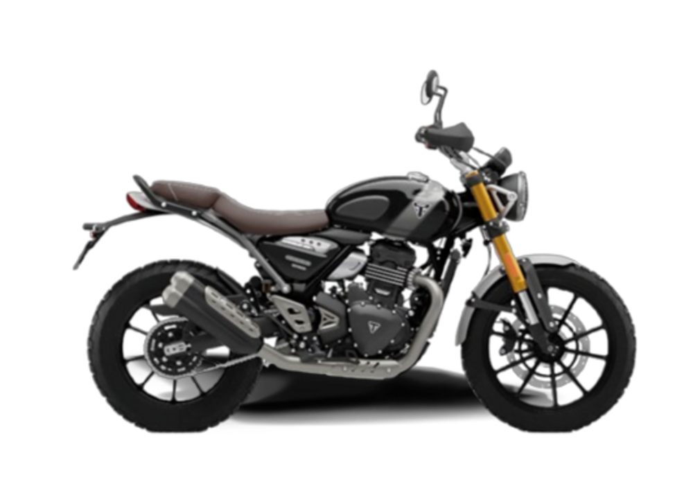 Scrambler 400 X 2025 - é na Triumph Rio