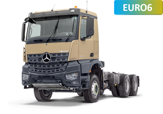 Arocs EURO6 - é na Aoki Mercedes-Benz
